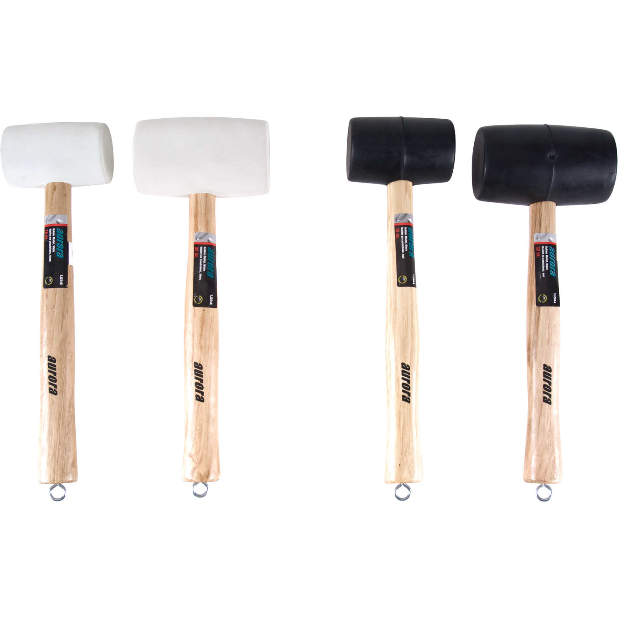 4-Piece Rubber Mallet Set - PMGSupply.ca - Cleaning Supplies & Facility ...